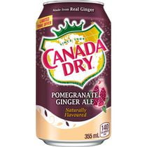 Canada Dry® Pomegranate Ginger Ale 355 mL Cans, 12 Pack | Walmart Canada