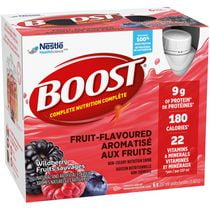 BOOST Fruit Flavoured Complete Nutrition Wildberry | Walmart Canada