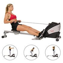 Sunny Health & Fitness SF-RW5622 Dual Function Magnetic Rowing Machine ...