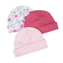 George baby Girls' Cotton Caps, 3-Pack | Walmart Canada