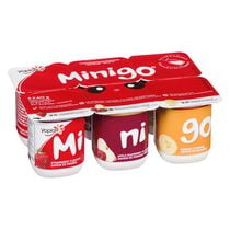 Minigo by Yoplait Strawberry/Apple-Raspberry/Banana Yogurt | Walmart Canada