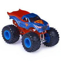 Monster Jam, Official Superman Monster Truck, Die-Cast Vehicle, Heroes ...