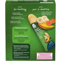 GERBER® Organic Rice Rusks, Mango Banana Carrot, Baby Snacks 24 Rusks ...