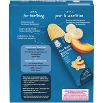 GERBER® Rice Rusks, Banana Peach, Baby Snacks 24 Rusks, 50 g | Walmart ...