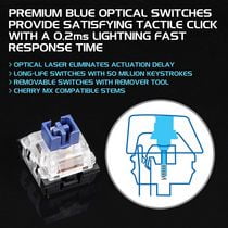 ENHANCE Pathogen Blue Switch Mechanical Gaming Keyboard | Walmart Canada